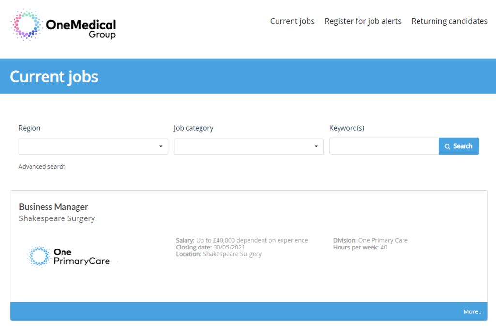 OneMedical Group - Jobtrain