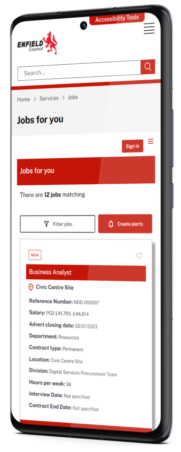 Enfield Council - Jobtrain